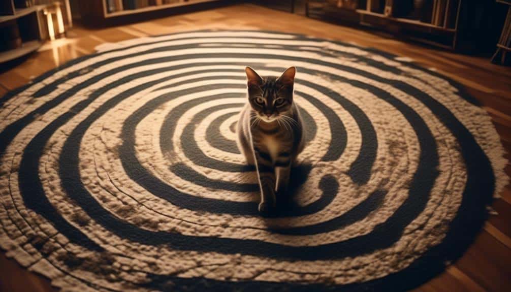 Mysterious Circle-Walking Ritual: Decoding Cat Behavior Mysterious Circle-Walking Ritual: Decoding Cat Behavior
