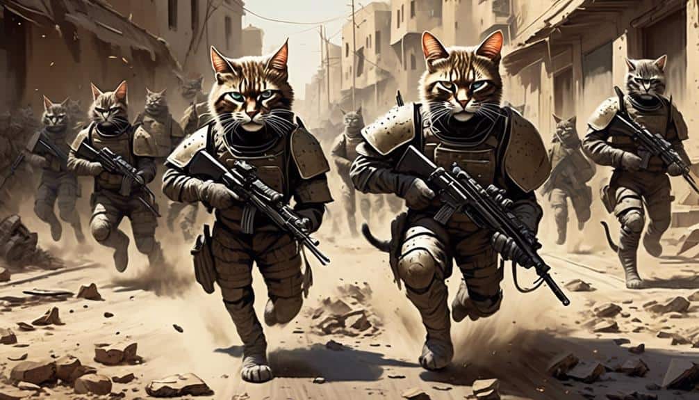 Feline Warfare: Unleashing the Power of Cats