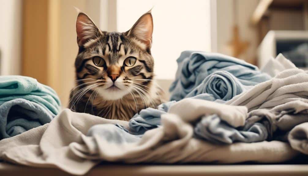Unraveling the Mystery: The Allure of Clean Laundry for Cats Unraveling the Mystery: The Allure of Clean Laundry for Cats