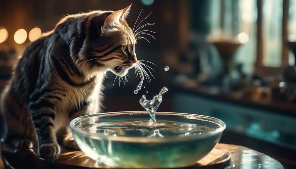 Secrets Behind Cats' Paw-sonal Water Drinking Habits
